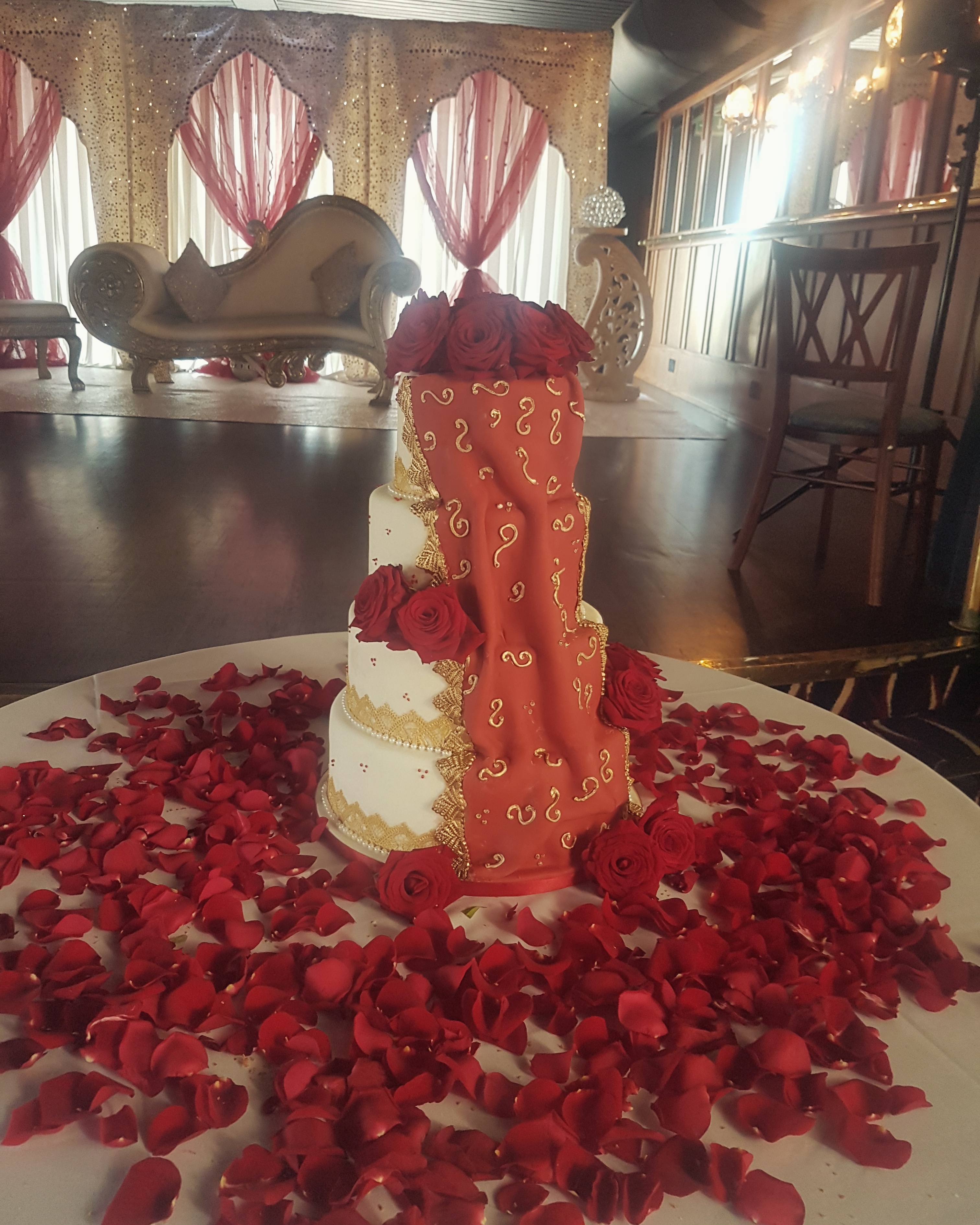 Bollywood Sari Cake – £450 – Bespoke Cakes and Treats