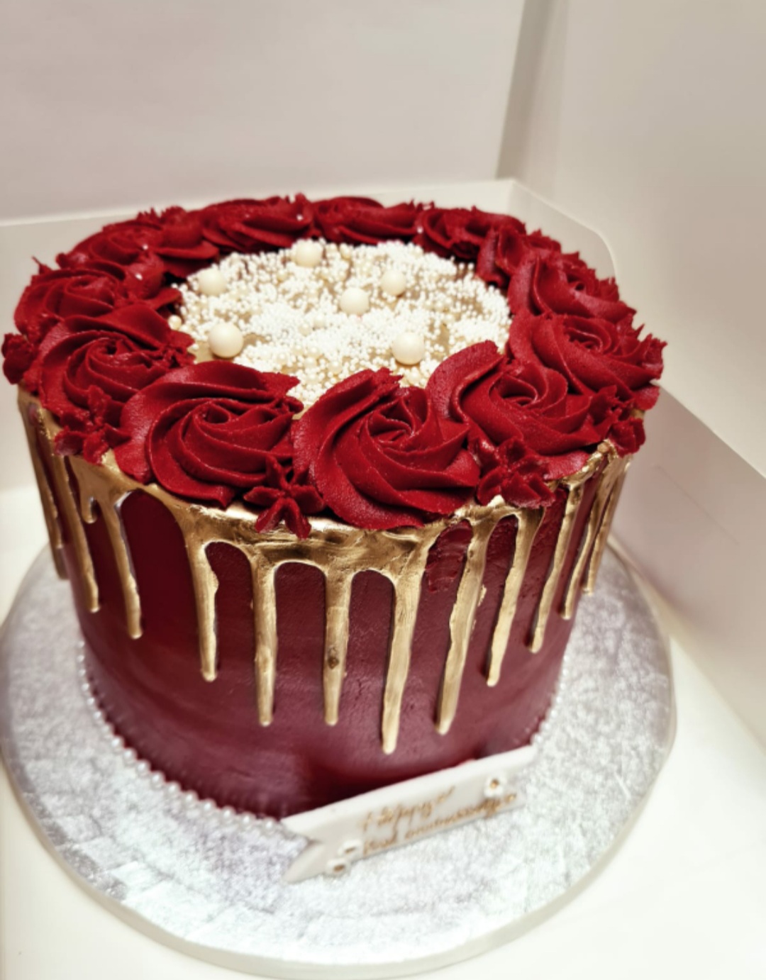 Buttery Red Roses – Bespoke Cakes and Treats